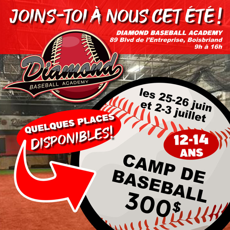 Diamond Baseball – REPOUSSEZ VOS LIMITES!